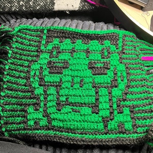 Sos Scarfmania Aliens Mosaic Crochet Pattern Collection - Etsy