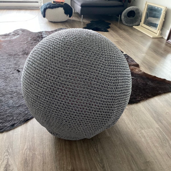 Exercise Ball Cover, Handmade Knit Cover for 45 to 65 Gym Yoga Balls ...