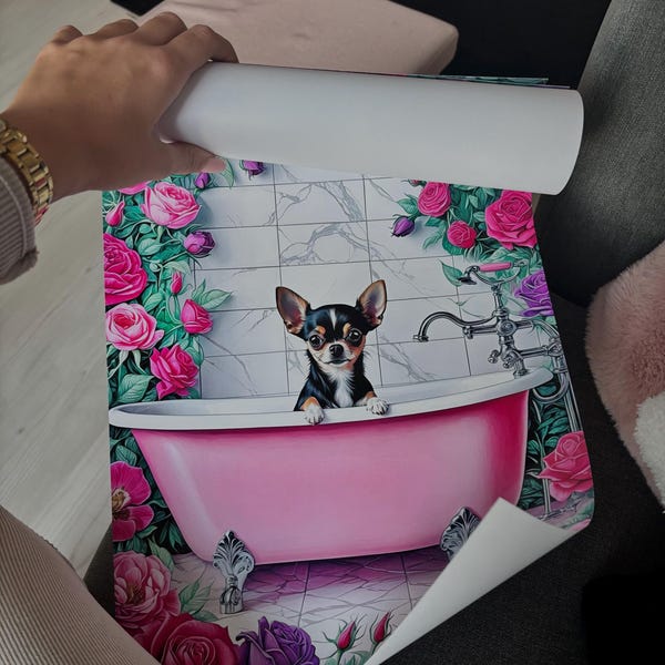 French Bulldog Wall Art, Frenchie Toilet Print, Frenchie Poster, Funny Bathroom Decor, Bulldog ...