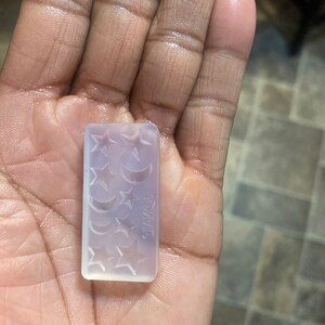 TINY Moons & Stars Clear Silicone Mold - Etsy