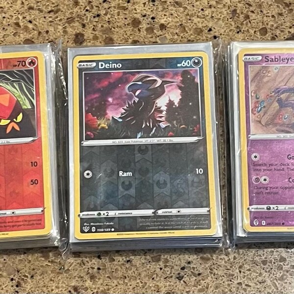 50 Authentic Bulk Pokemon Cards Lot! Ultra Rare Included! - Etsy