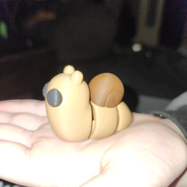 3D Printed Mini Flexi Animal Fidget 3D Printed Fidget Toy Flexi Toy ...