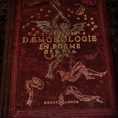 Daemonologie by King James Rare Occult Book Hand-numbered - Etsy