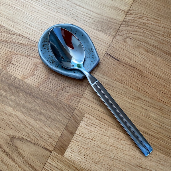 Handmade Ceramic Teaspoon Rest. Little Spoon Rests Made by Hand. - Etsy