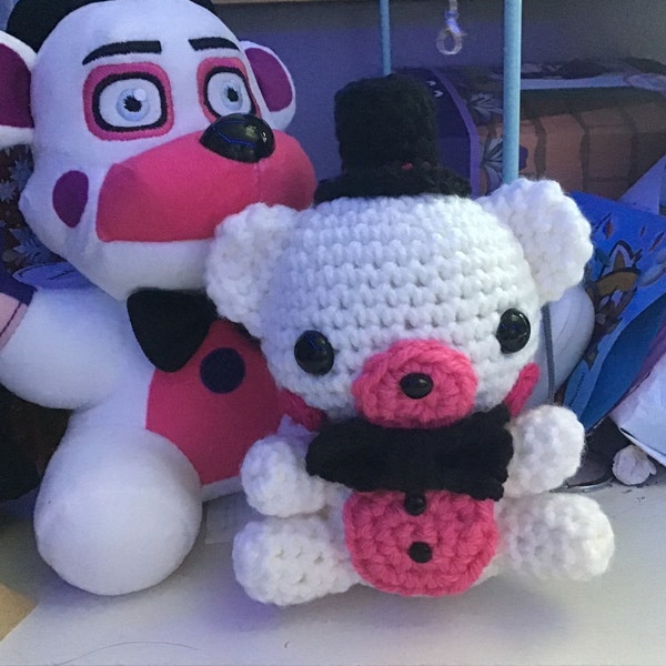 Chibi Funtime Freddy Handmade Amigurumi Plush - Etsy