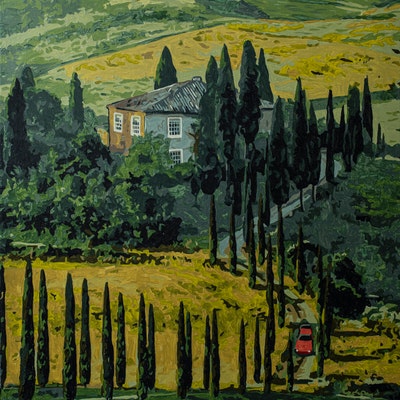 The Creation of Adam Paint by Number Kit With FRAME Color by Numbers ...