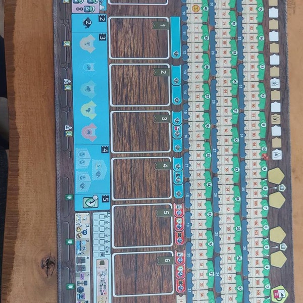 ARK NOVA Playmat-neoprene Playmat Premium Quality - Etsy