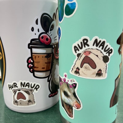 Aur Naur Cute Sticker Series 4 Funny Sticker Koala Sloth Elephant Gifts ...