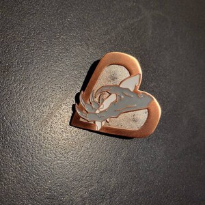 Wraith Glow in the Dark Ghost Horror Pin - Etsy