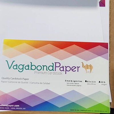 Premium Square Cardstock Paper pack of 25 Squares Choose Size and Color ...