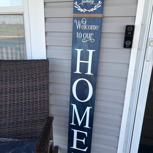 Front Porch Welcome Sign - 5 Foot Welcome Sign - Crazy Dogs Sign ...