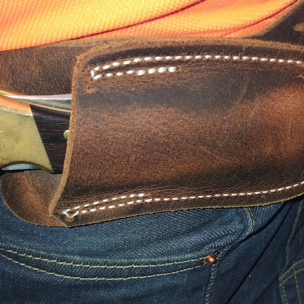 Quality Buffalo Cross Draw for the Buck 110 Folder - Etsy