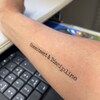 Custom Quote Temporary Tattoo Quote Tattoos for Women - Etsy