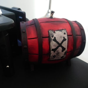 Sea of Thieves Gunpowder Barrel Desk Piece Prop - Etsy