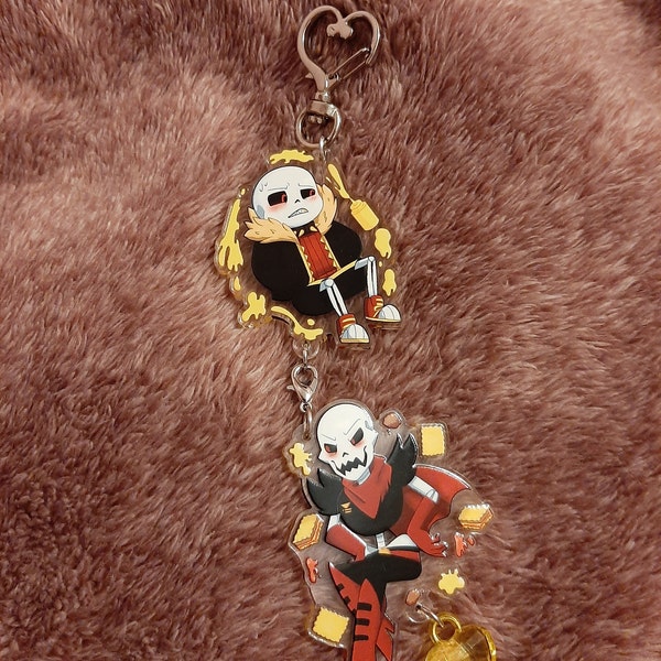 Undertale AU Linked 6.5" Acrylic Charm (individual Charms 2") - Etsy