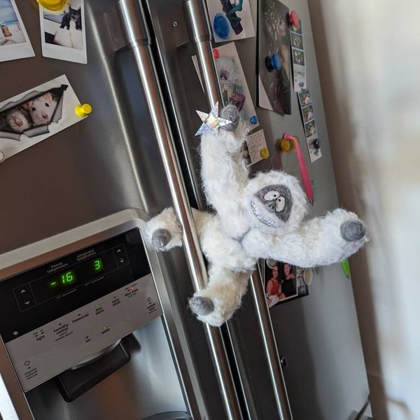 Christmas Tree Topper Abominable Snowman Vintage Christmas Ornament ...