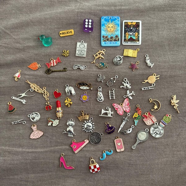 Divination Charms, Charm Kit, Charm Casting, Mystery Scoop - Etsy