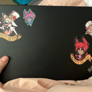 Thats the Tea hazbin Hotel Alastor Sticker - Etsy