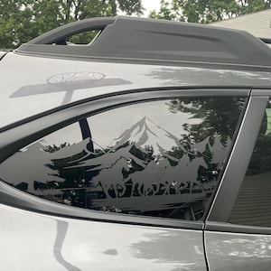 Quarter Window, Fits ONLY 2019-2023 Jetta, Window Decal Overlay, Rear ...