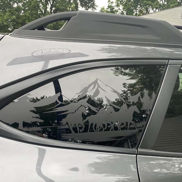 Fits Only for 10-24 Subaru Outback, Octopus Tentacles, Quarter Window ...