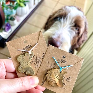 Palm Tree Pet Tag Dog ID Tag Cat ID Tag Personalized | Etsy