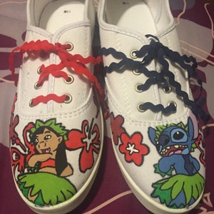 Kids Custom Cartoon Shoes Hand Painted - Etsy