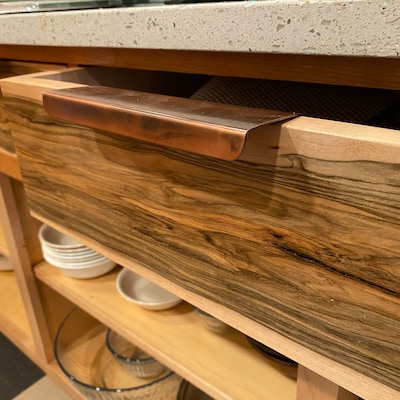 Rustic Aged Copper T-barn Door Handles Front Door Handle - Etsy