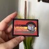 Live Laugh Toaster Bath Funny Morale Patch- Hook and Loop Custom Patch ...