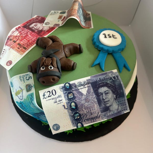 UK Bank Notes Money Currency Edible Icing Cake Decoration Topper ...