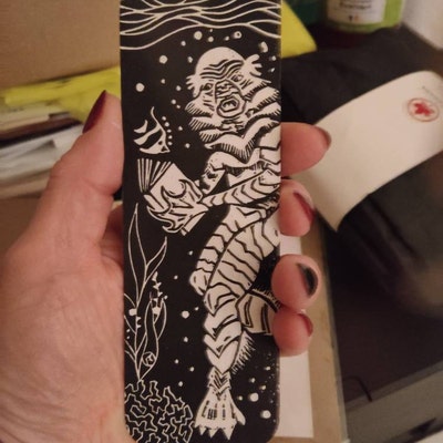 Linocut Dracula Bookmark. Vampire Bat. Bram Stoker. Horror Gothic ...