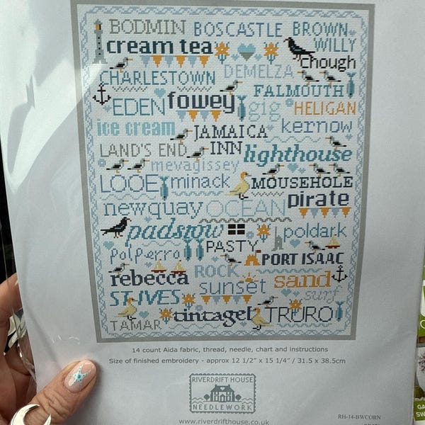 CROSS STITCH KIT (aida Version) Inca Sampler by Riverdrift House - Etsy