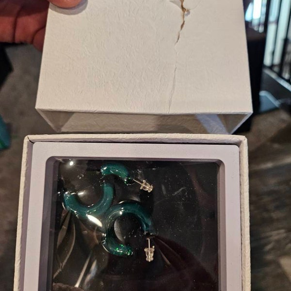 Link's Earrings Glass Edition, Zelda Cosplay Geometric Jewelry ...