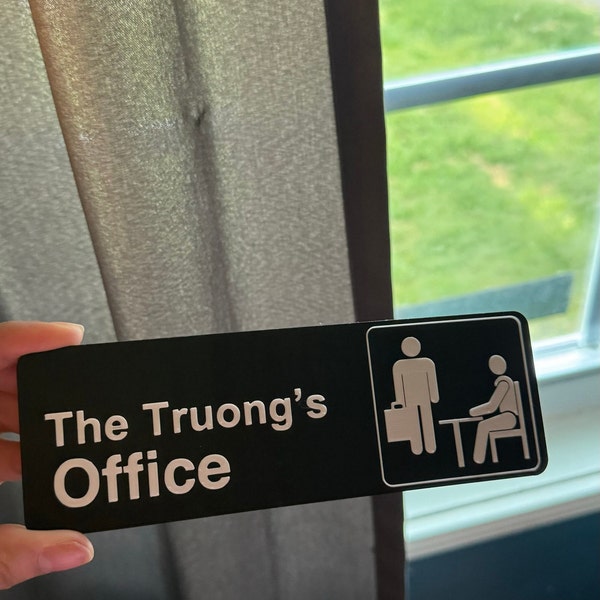 Personalized Door Sign From Tv Show “the Office” | Your Name’s Office ...