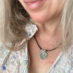 Sterling Silver Wolf Tree Star Mountain Moon Pendant. Artisan Tree of ...