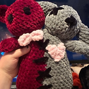 Crochet Pattern Two Headed Plushie Bunny Bear Halloween - Etsy