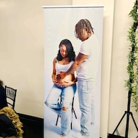 Custom CHURCH Banner | Full Color Backdrop | Church Backdrop | Welcome ...