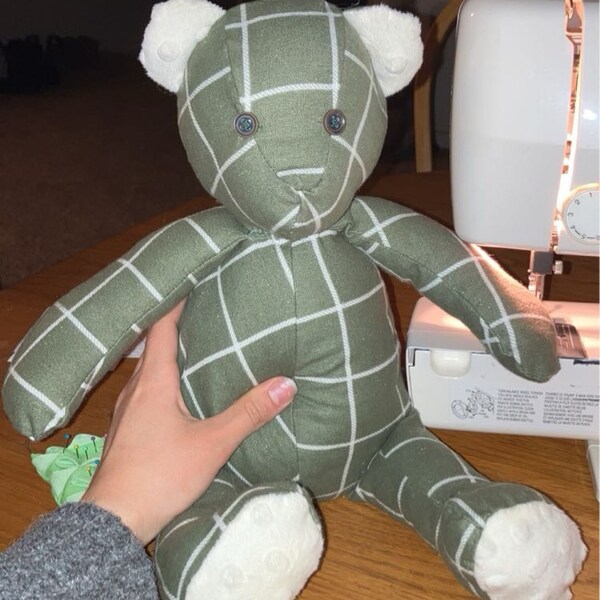 Teddy Bear Pattern and Bunny VIDEO Tutorial 6 Sizes, Rabbit Pattern ...