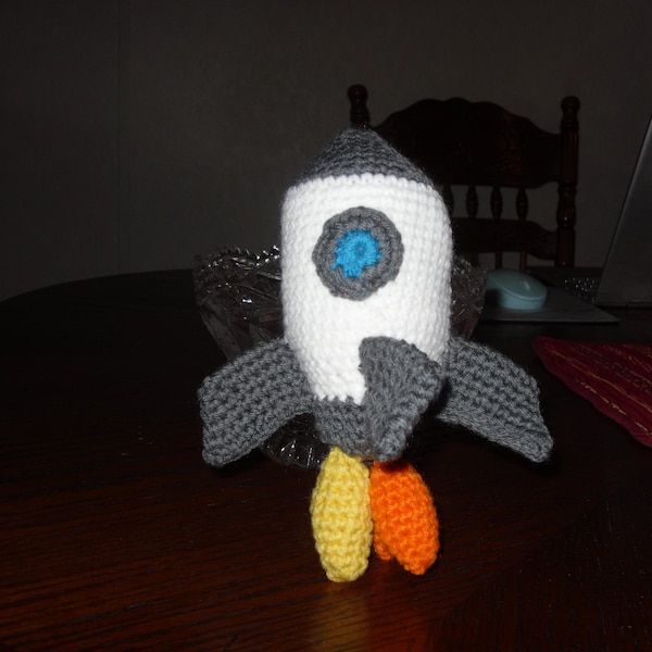 Space Rocket Easy Crochet Pattern , Amigurumi Mini Space Crochet PDF ...