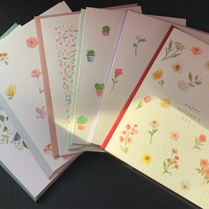 Cocktail Grid Birthday Card Minimal Cocktail Birthday Card - Etsy