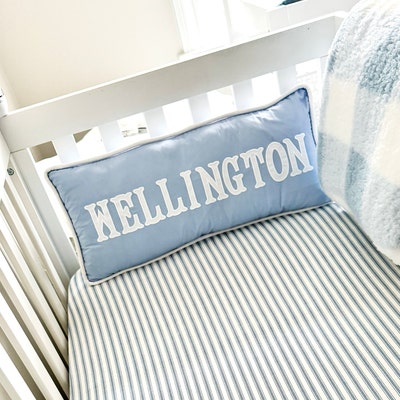 Personalized Applique Monogram Pillow INSERT INCLUDED, Nursery Pillow ...