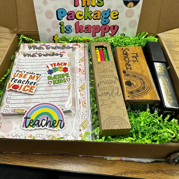 Teacher Gifts, Teacher Appreciation Gift Basket, Teacher Gift Ideas ...