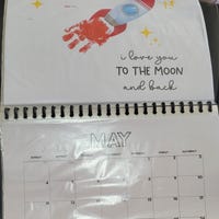 Handprint Calendar 2025, Printable Handprint Craft Bundle, Handprint ...