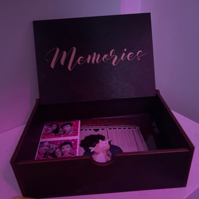 Love Letter Box Valentines Day Gift Box Personalized Small Wooden ...