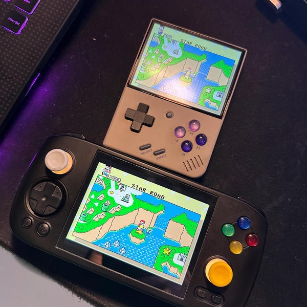 Anbernic RG35XX SP Black NES Mod Buttons and Sticker (device Not ...