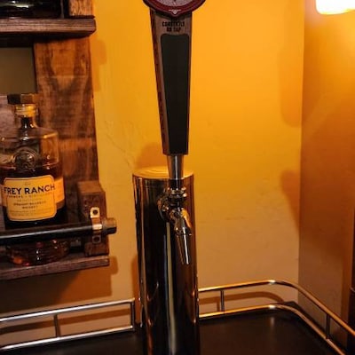 Beer Tap Handle With Changeable Logo & Chalkboard Insert - Etsy