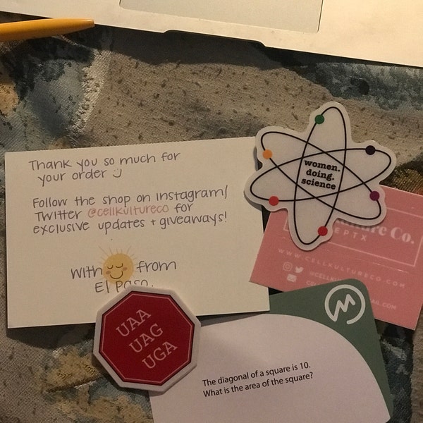 Women Doing Science, Transparent Vinyl Sticker, Women in STEM ...