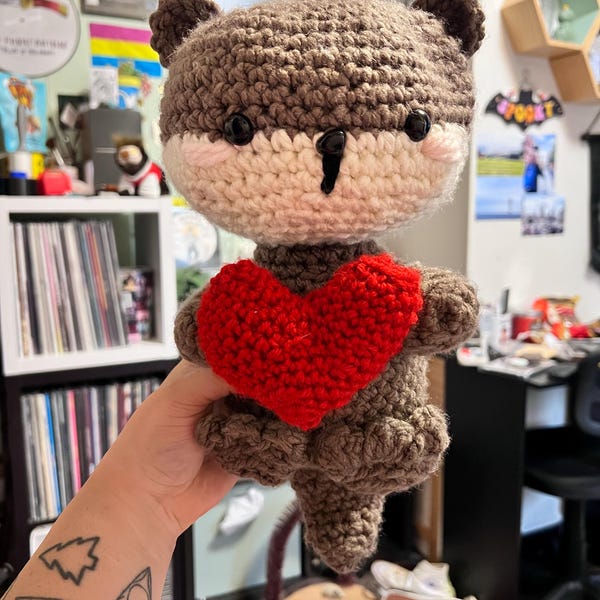 Amigurumi Sand Cat Pattern, Crochet Sand Cat, PDF Pattern, Sand Cat ...