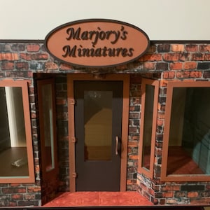 Store Room Box for 1:6 Scale Storefront Diorama Toy Store, Boutique ...