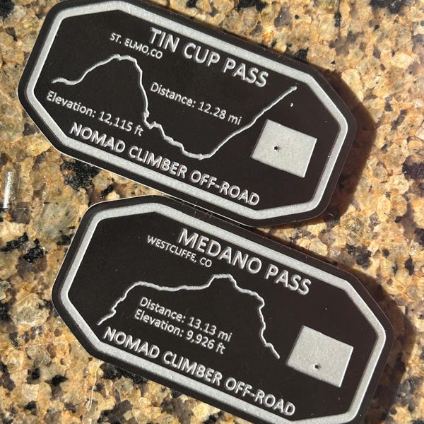 Custom Off-road Trail Badges for Jeep, Truck, Broncho, Chevy, Ford 4x4 ...
