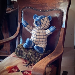 Memory Bear Pattern Easy 14 Sewing Pattern Simple Bear Pattern Sewing ...